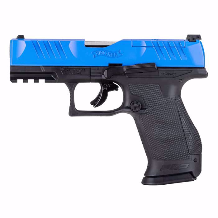 T4E Guns Training | T4E Walther PDP Compact .43 Optic Ready Blue Slide