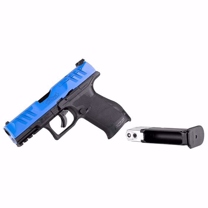 T4E Guns Training | T4E Walther PDP Compact .43 Optic Ready Blue Slide